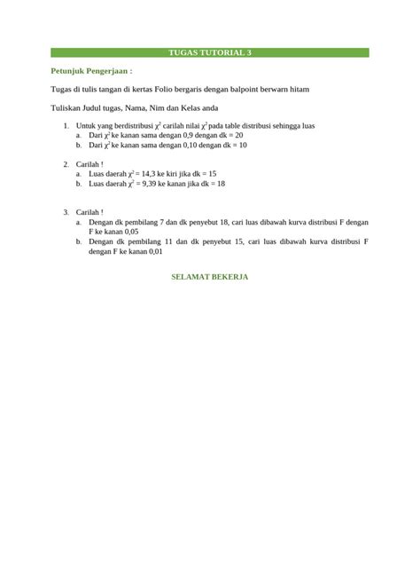 Tugas Tutorial 3 1 Pdf