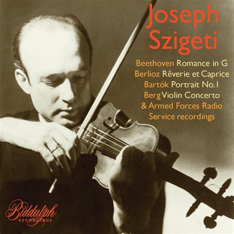 Diabolus In Musica Joseph Szigeti Complete Afrs Recordings And Live Performances