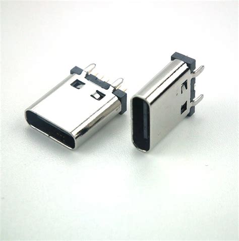 Usb 31 Type C 16pin Female Connector For Mobile Phone Charging Port