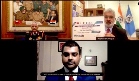 Indian Army Conducts Hackathon At Mcte Mhow To Promote Expertise In Use Of Emerging