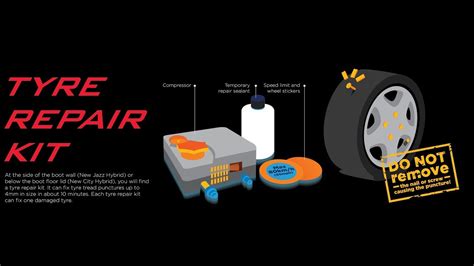 Honda Tyre Repair Kit Youtube