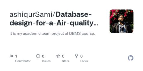 GitHub AshiqurSami Database Design For A Air Quality Monitoring System It Is My Academic Team