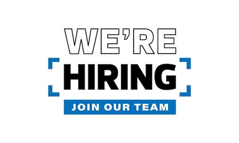 Premium Vector Were Hiring Join Our Team
