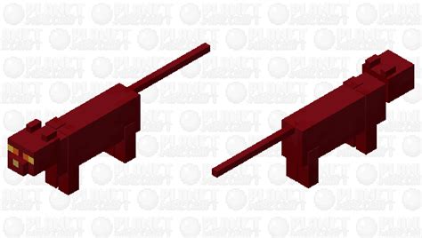 Red Cat Minecraft Mob Skin