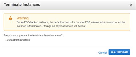 delete ec2 instance aws tutorials
