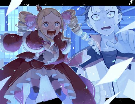 Natsuki Subaru And Beatrice Rezero Kara Hajimeru Isekai Seikatsu