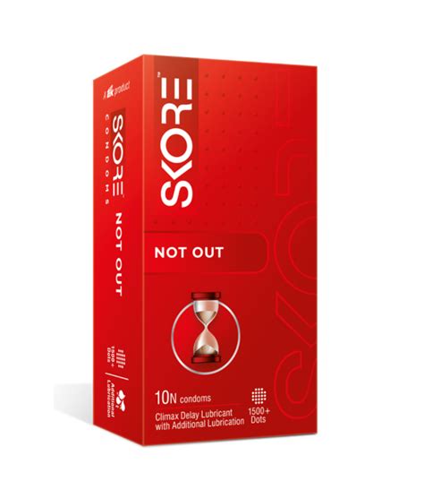 Skore Not Out Condom 1 Pack 10pcs Goponjinish Online Shop Bangladesh