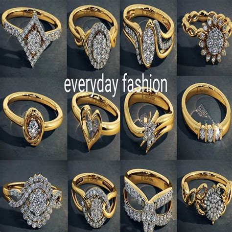 Designer Gold Diamond Rings