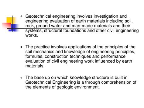 PPT SOIL GEOTECHNICAL ENGINEERING AND FOUNDATION ENGINEERING PowerPoint Presentation ID 9471040