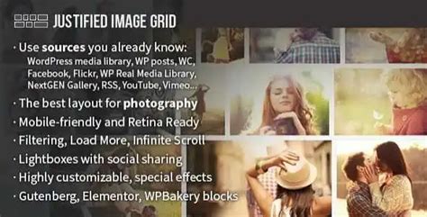 justified image grid 4 7 clube gpl