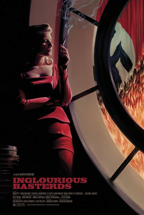 Inglourious Basterds Poster By Nickchargeart