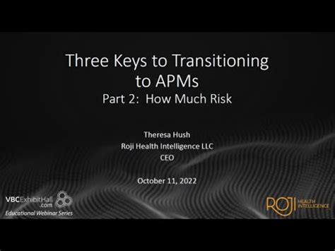 Keys To Transitioning To An APM Part Determining Your Risk Level YouTube