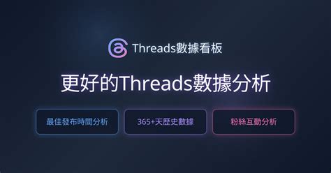 threads dashboard powerful threads analytics tool powered by official
