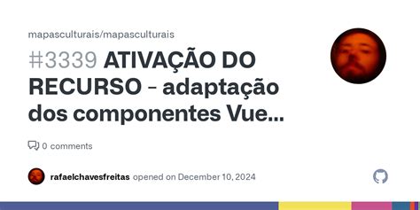 AtivaÇÃo Do Recurso Adaptação Dos Componentes Vue De Configuração De