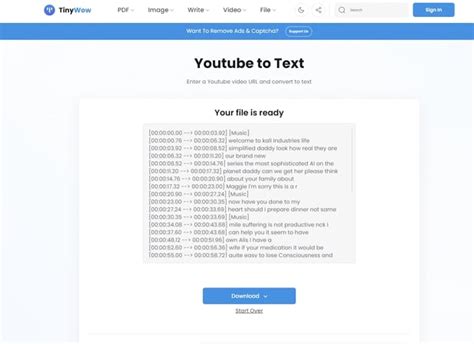 Best Youtube To Text Converters You Should Try