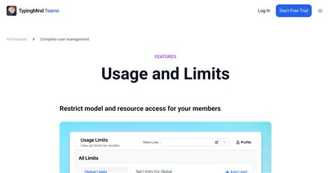 Typingmind Custom Usage And Limits