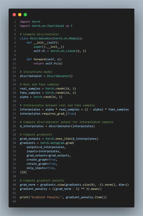 How Can You Use Automatic Differentiation Tools For Gradient Penalty In