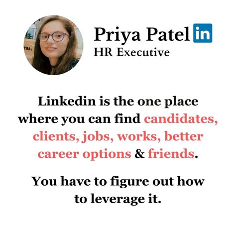 priya patel on linkedin linkedin connections career linkedin