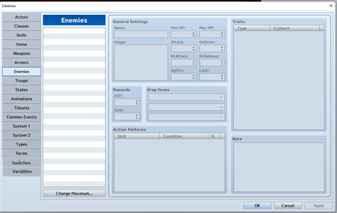 Suggestion Add Variable And Switches To The Database Page RPG Maker Forums