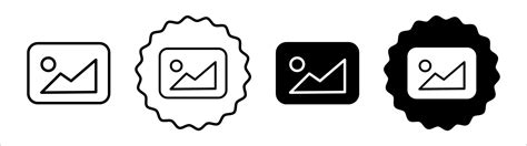 Classification Linear Art Icon Set Classification Vector Image