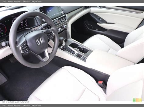 Gray Interior Prime Interior For The 2020 Honda Accord Lx Sedan