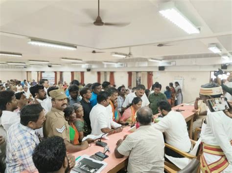 கடலூர் மாவட்டம் மாவட்ட ஆட்சியரிடம் மனுஅளித்தல் நாம் தமிழர் கட்சி