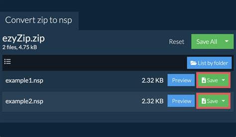 Convert ZIP To NSP Online Quick Secure FREE EzyZip
