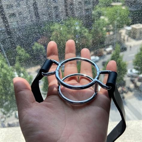 Pu Leather Belt Open Mouth Gag Bdsm Bondage Deep Throat Double Round Ring Slave Ebay Uk