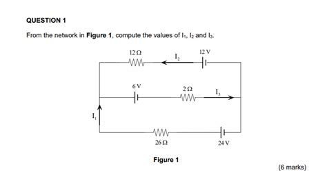 Solved QUESTION From The Network In Figure Compute The Chegg
