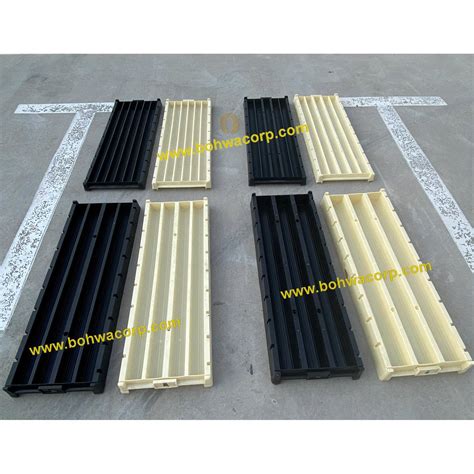 Plastic Core Box With Caps For Closing Core Tray For Rock Samples Plastic Core Tray And