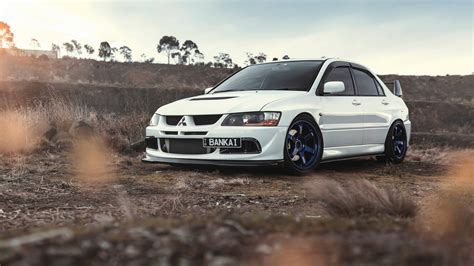 825291 Evolution Evo X Lancer Mitsubishi White Motion Rare