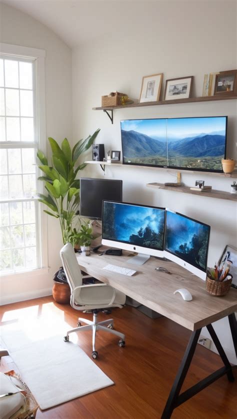 How Can I Optimize My Home Office With A Triple Monitor Setup West