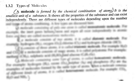 Solution Types Of Molecules Molecule Monoatomic Molecule Diatomic Molecule Triatomic Molecule