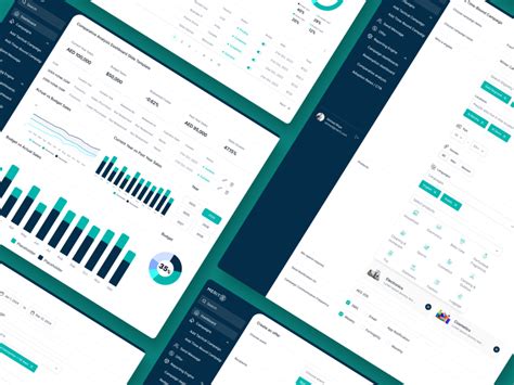 high fidelity web app saas app dashboard ui design web app on figma
