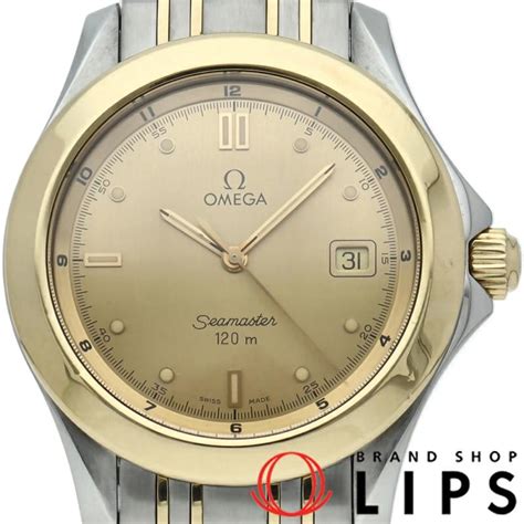 Pre Owned Omega Seamaster 120m Quartz 36mm 2311 10 In 18k Yellow Gold