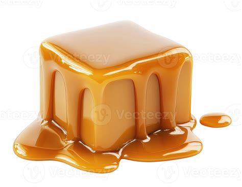 Melted Caramel Cube 54572000 Png