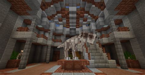 Minecraft Build Inspiration • Jurassic Park Visitor Center Made Using My