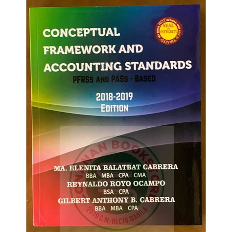 Conceptual Framework And Accounting Standards 2018 2019 Shopee Philippines