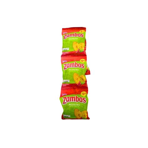 Zambos Picositos X Tira De 12 Unidades Que Chivo Tu Tienda Latina En
