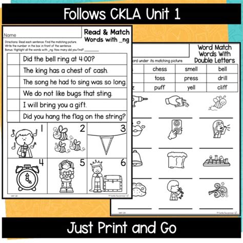 Ckla First Grade Skills Unit 1 By Humble Bee Ginnings Tpt