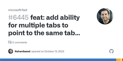 Feat Add Ability For Multiple Tabs To Point To The Same Tab Panel