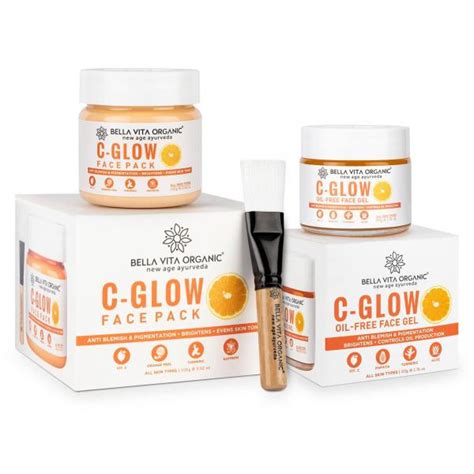 Bella Vita Organic Vitamin C Face Glow Duo For Naturally Glowing Skin