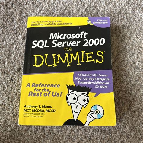 Microsoft Sql Server 2000 For Dummies®