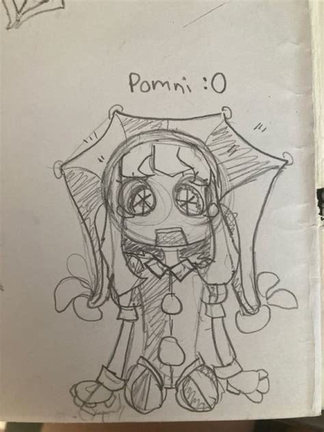 Pomni 3 Sketch Book Cute Doodle Art Cute Doodles