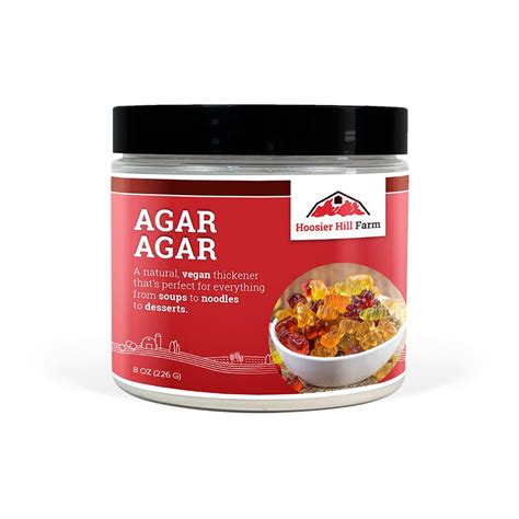 Hoosier Hill Farm Agar Agar Powder 8oz