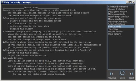 Scriptmanager For Maya Free Misc Utility External Scripts Plugins Downloads For Maya