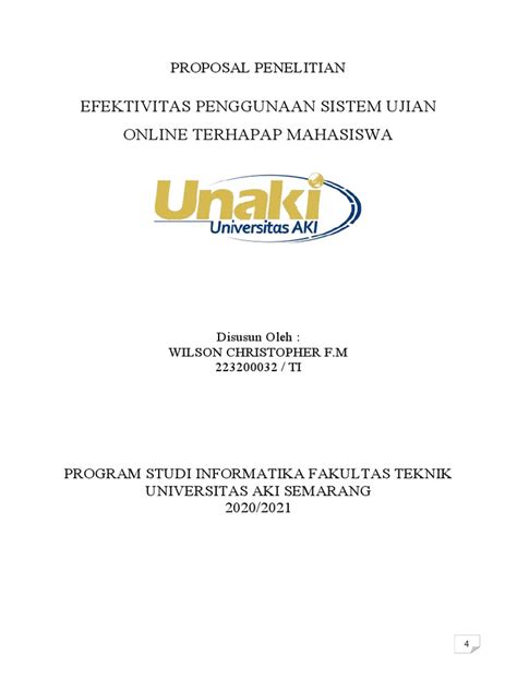Contoh Proposal Penelitian Informatika Pdf