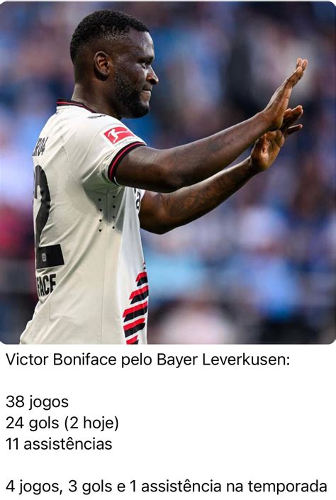 보니페이스 레버쿠젠에서의 스탯 해외축구 에펨코리아