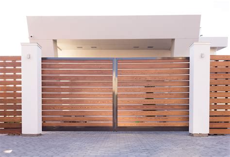 Wood Steel Gate Design Design Talk