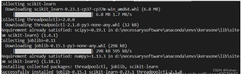 ModuleNotFoundError No module named sklearn CSDN博客